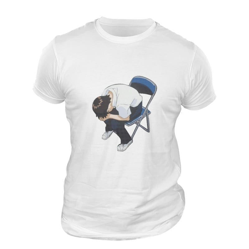 T-Shirt Evangelion Shinji Ikari Chaise en livraison gratuite ...
