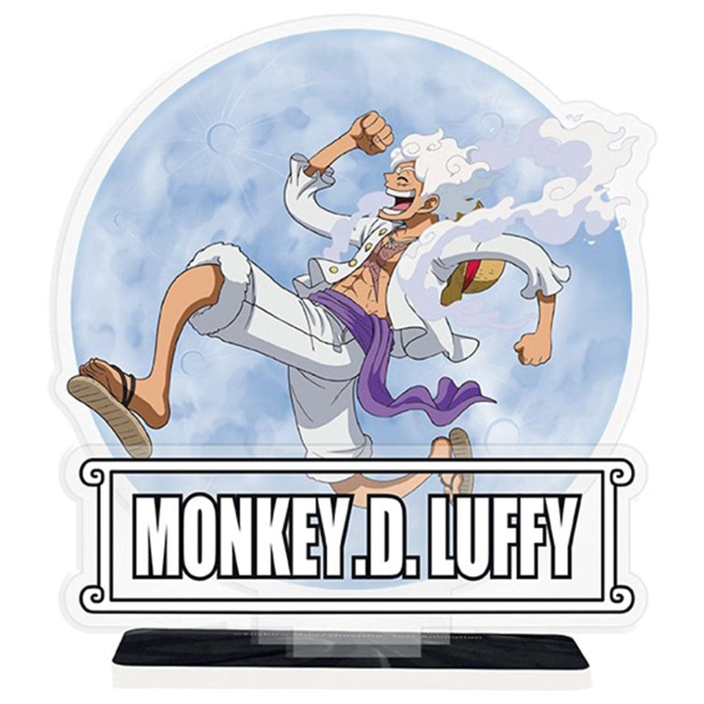 One Piece - Stand Acrylique - Luffy Gear 5 - Le Guerrier De La ...